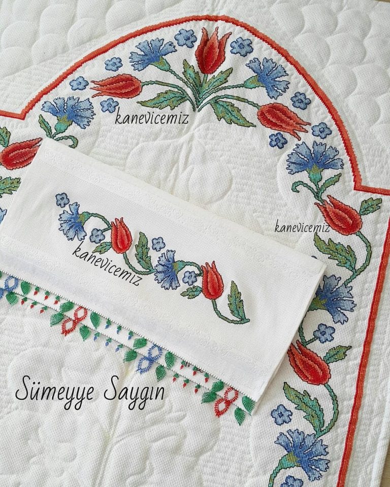 Kanaviçe Seccade Örnekleri 25 - Mimuu.com