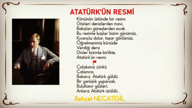 10 Kasım Atatürk Şiirleri - Mimuu.com